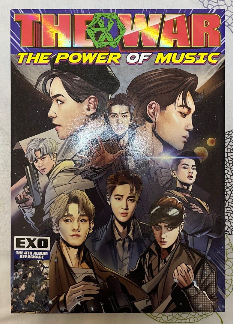 EXO 4th Album Repackage The War: The Power of Music, Hobbies & Toys, Music & Media, CDs & DVDs ...
