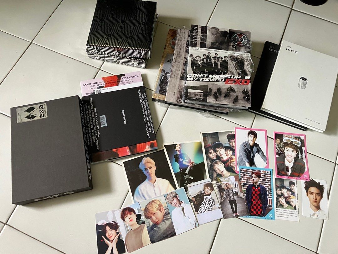 EXO Albums & Photocards, Hobbies & Toys, Memorabilia & Collectibles, K-Wave on Carousell