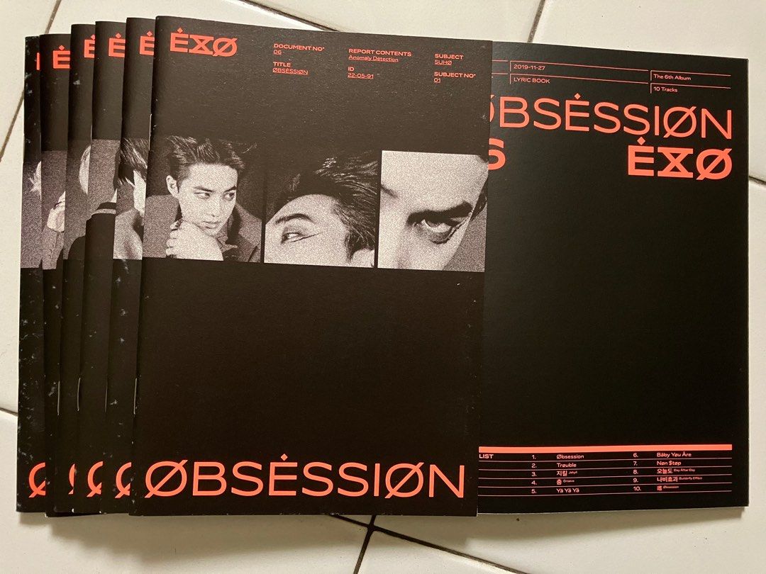 EXO Obsession Album, Hobbies & Toys, Music & Media, CDs & DVDs on Carousell