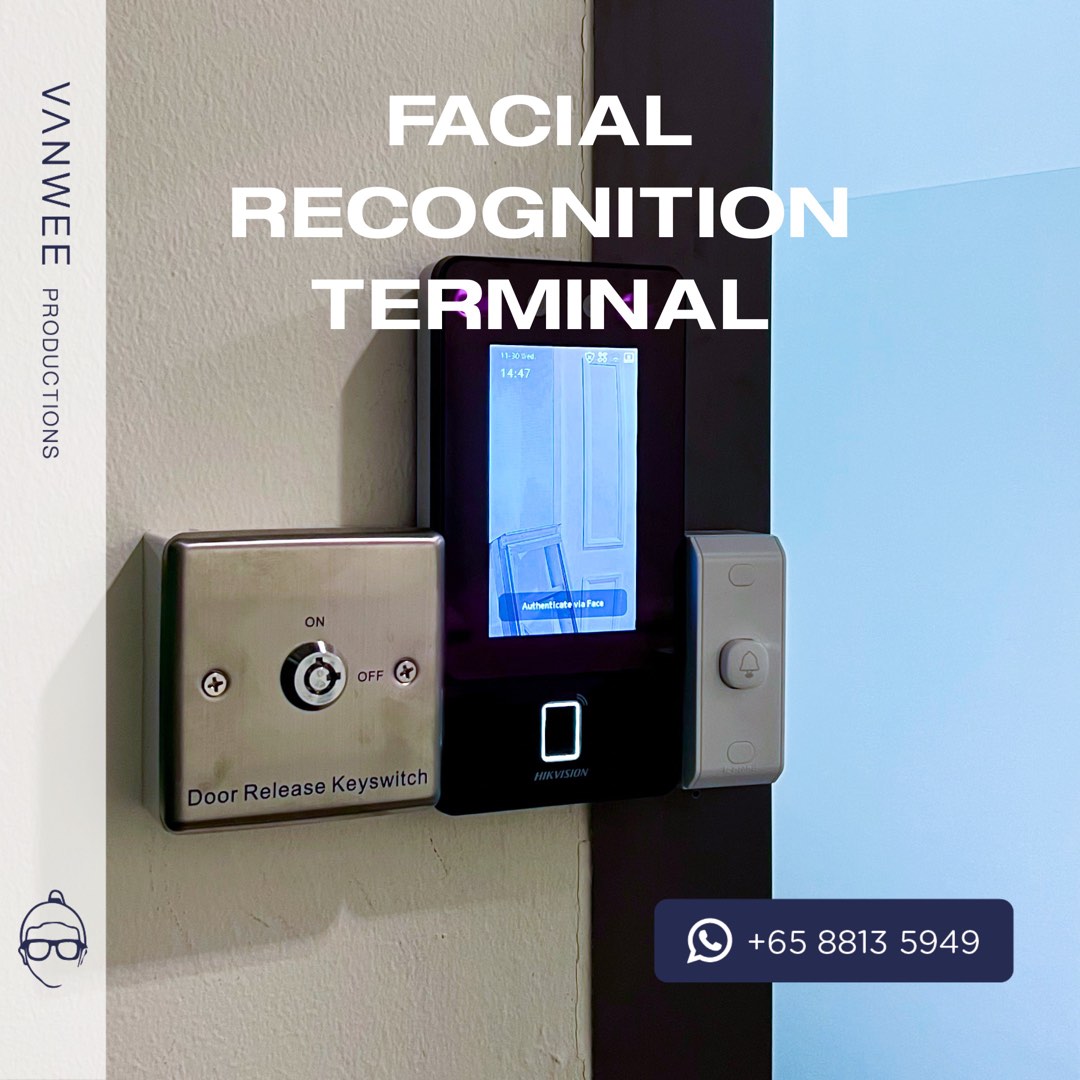 Facial Recognition Door Access System Installation Package for Offices ...