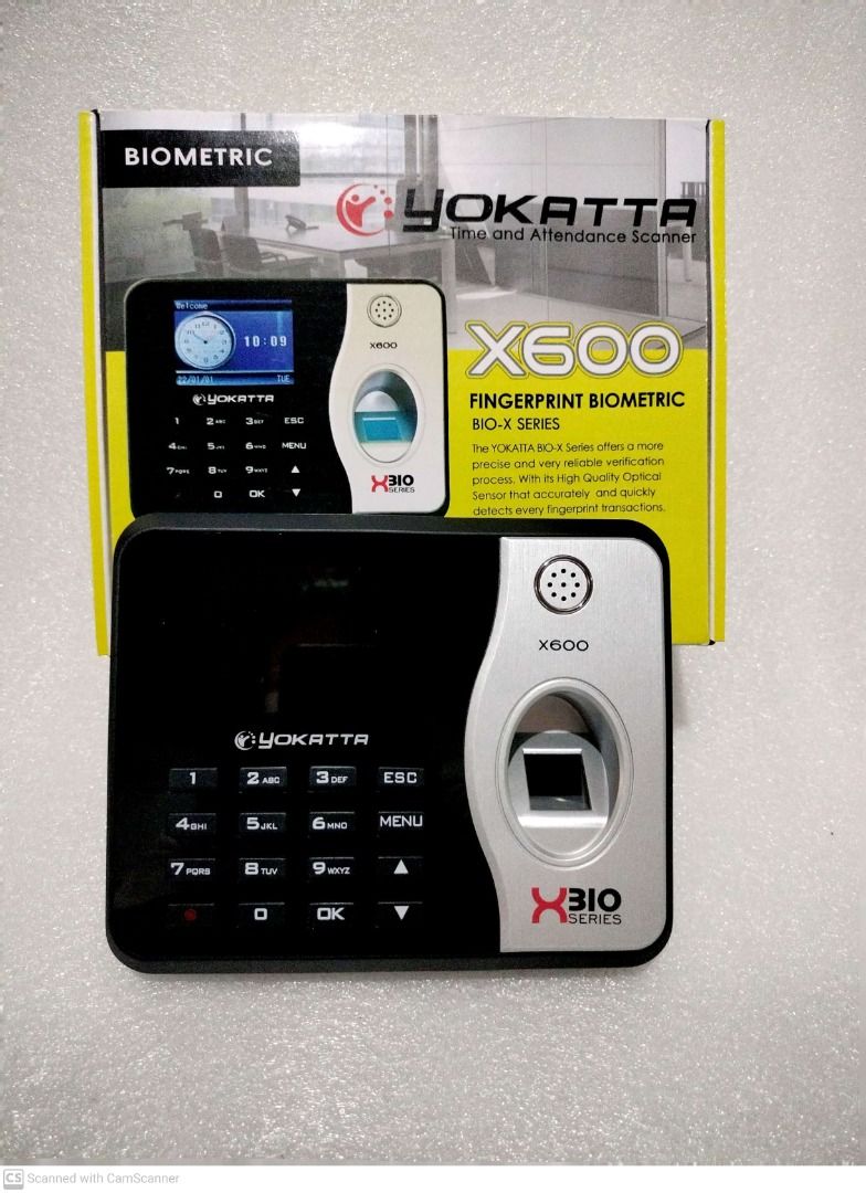 FINGERPRINT Time SCANNER BIOMETRICS, Computers & Tech, Office ...