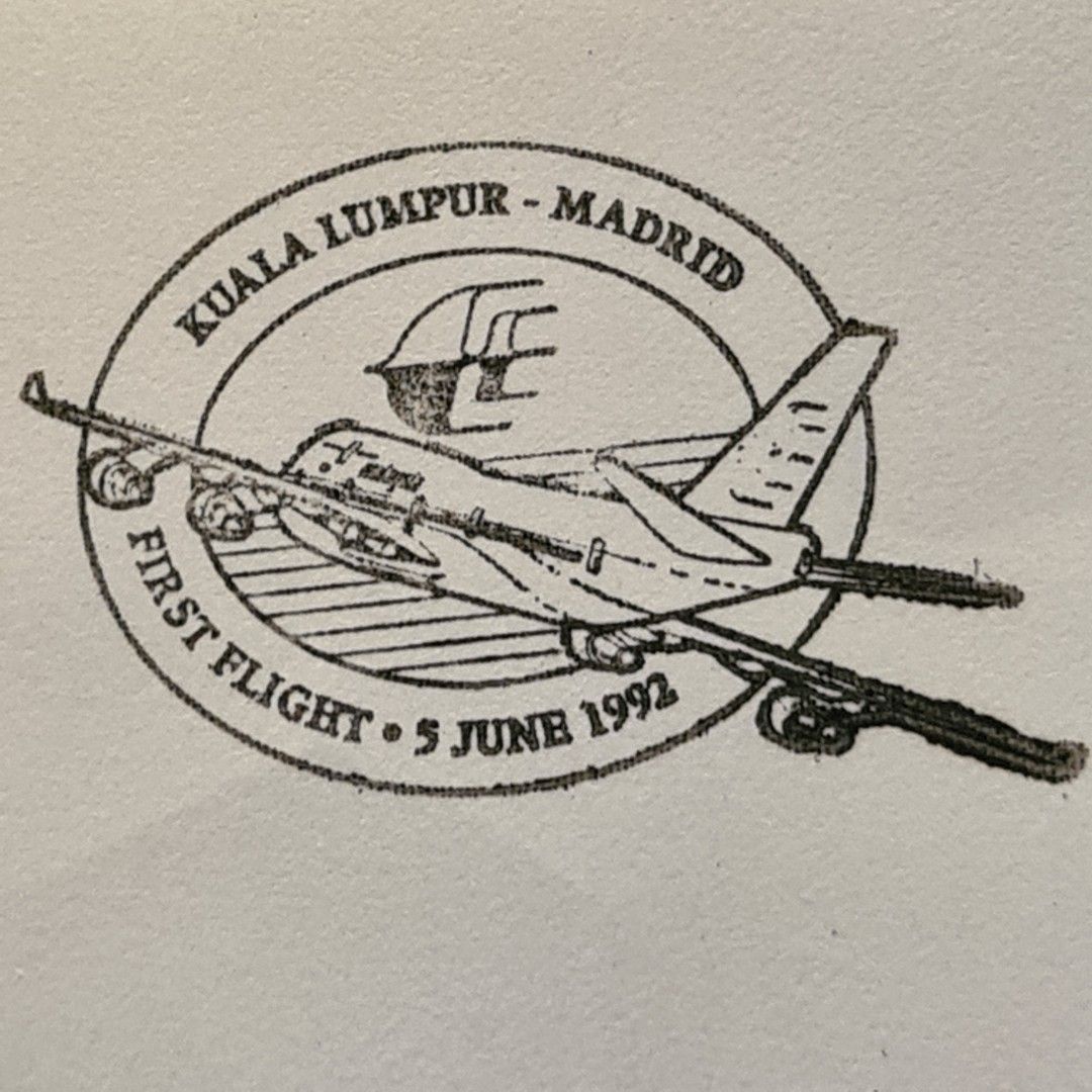 Malaysia 2 First flight covers MAS Malaysia., Hobbies & Toys ...