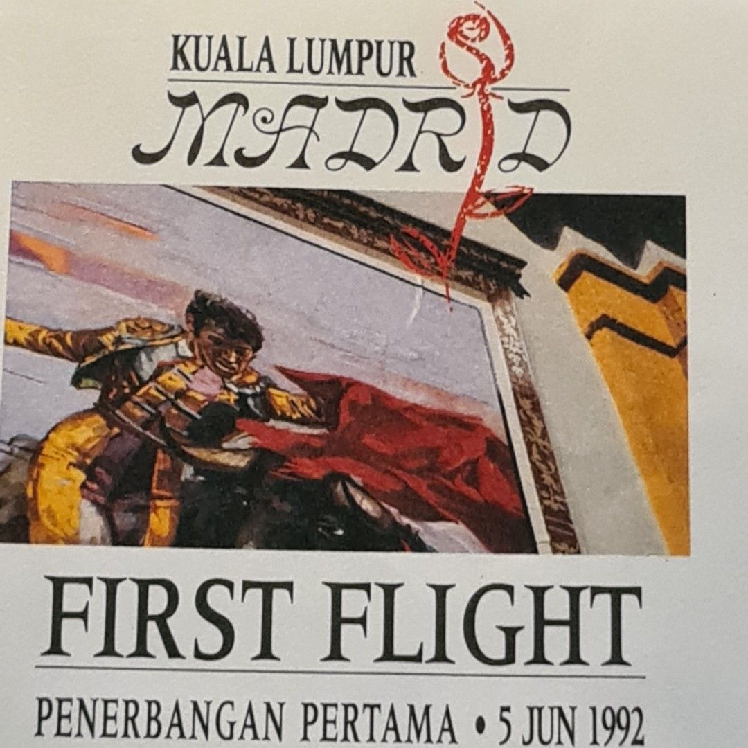 Malaysia 2 First flight covers MAS Malaysia., Hobbies & Toys ...