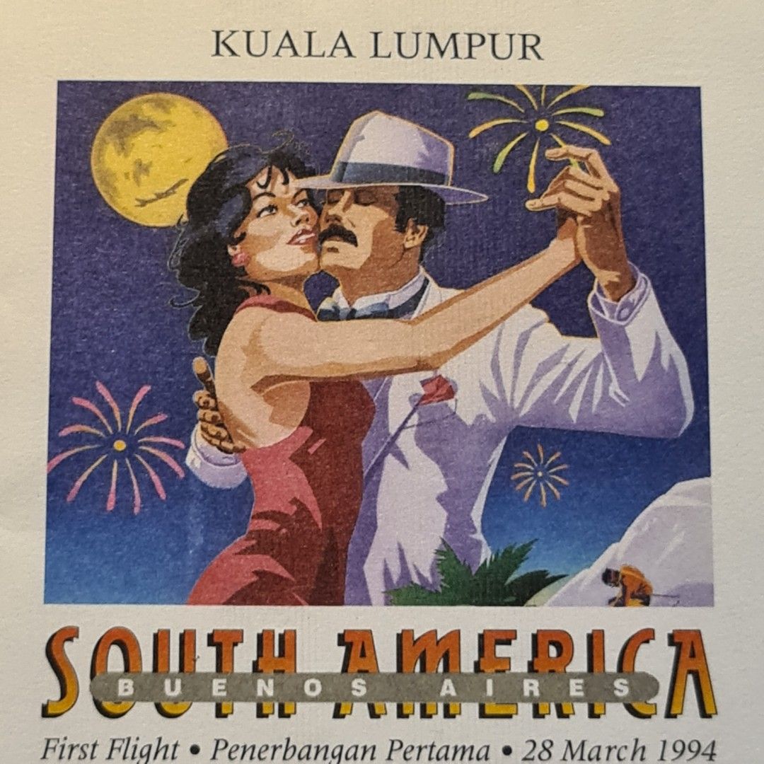 Malaysia 2 First flight covers MAS Malaysia., Hobbies & Toys ...