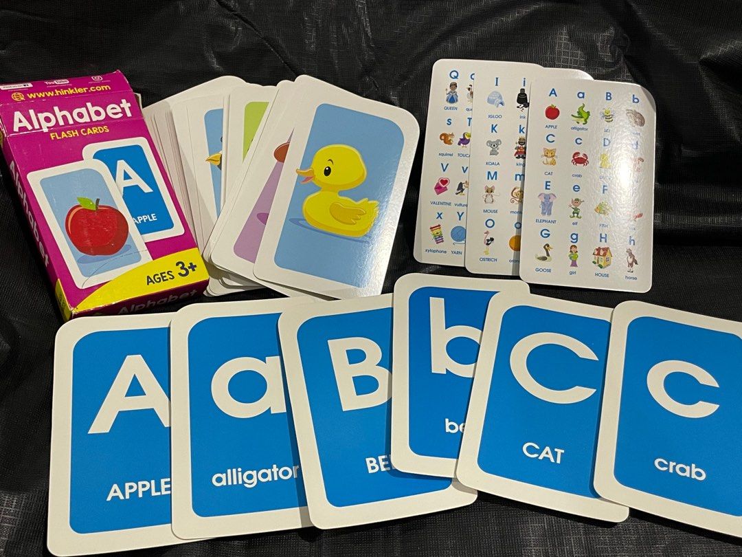 Flashcards Alphabet, Hobbies & Toys, Toys & Games on Carousell