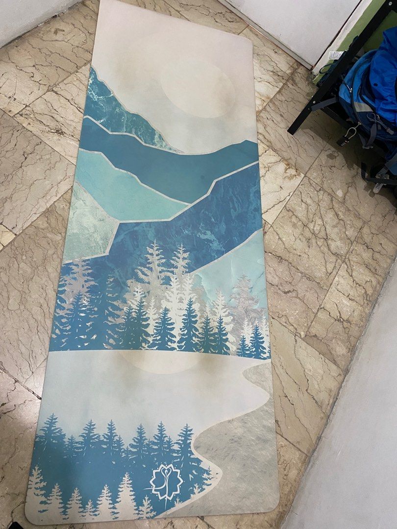 Flow Manila PU Rubber yoga mat, Sports Equipment, Exercise & Fitness ...