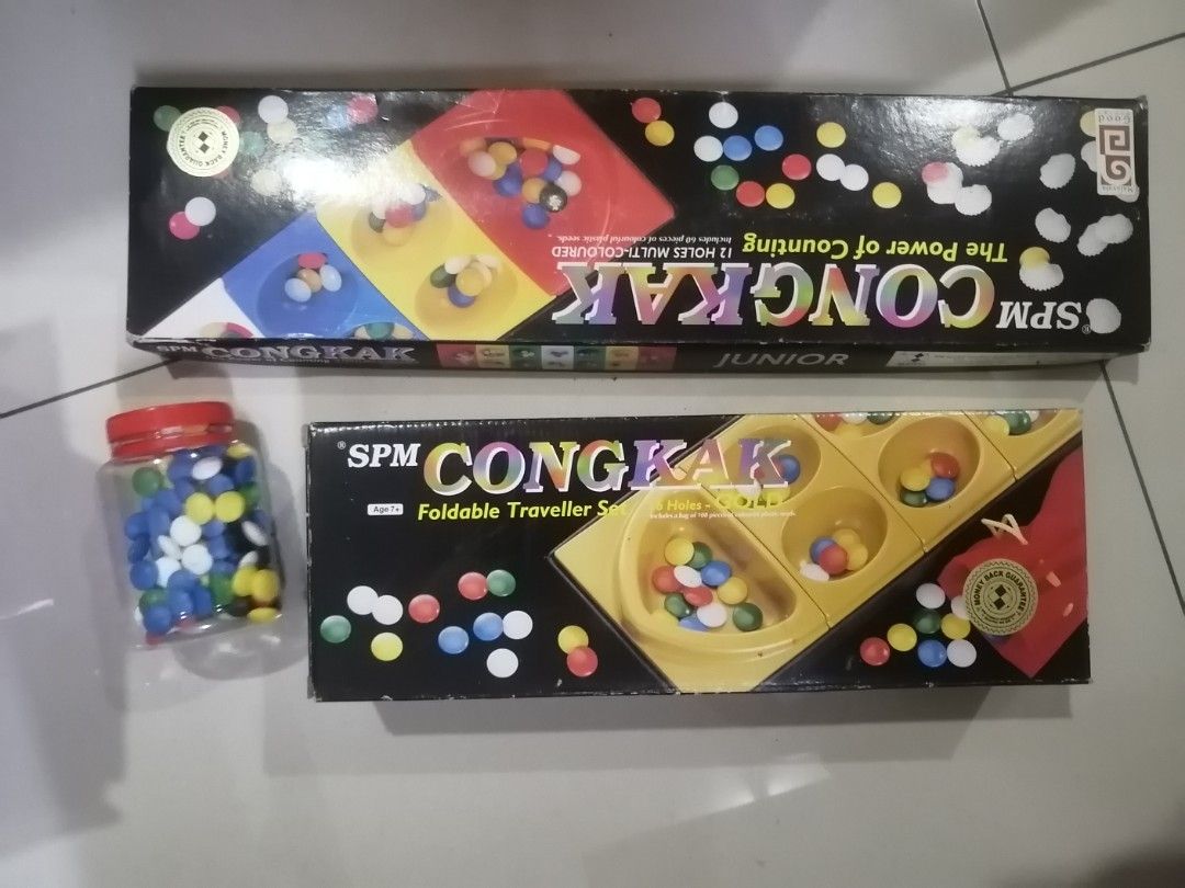 Foldable Congkak Set, Hobbies & Toys, Toys & Games on Carousell