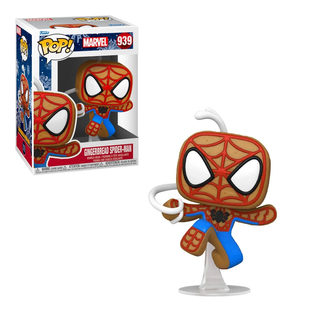 [Free Delivery] Funko POP! Marvel Holiday: Gingerbread Spider-Man ...