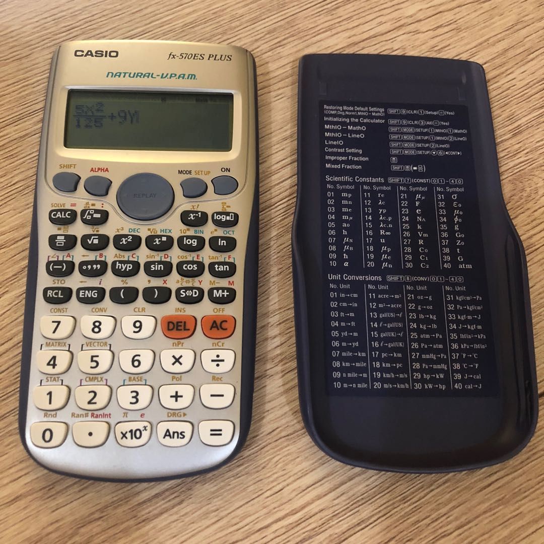 FX-570ES PLUS Scientific Calculator, Hobbies & Toys, Stationary & Craft ...
