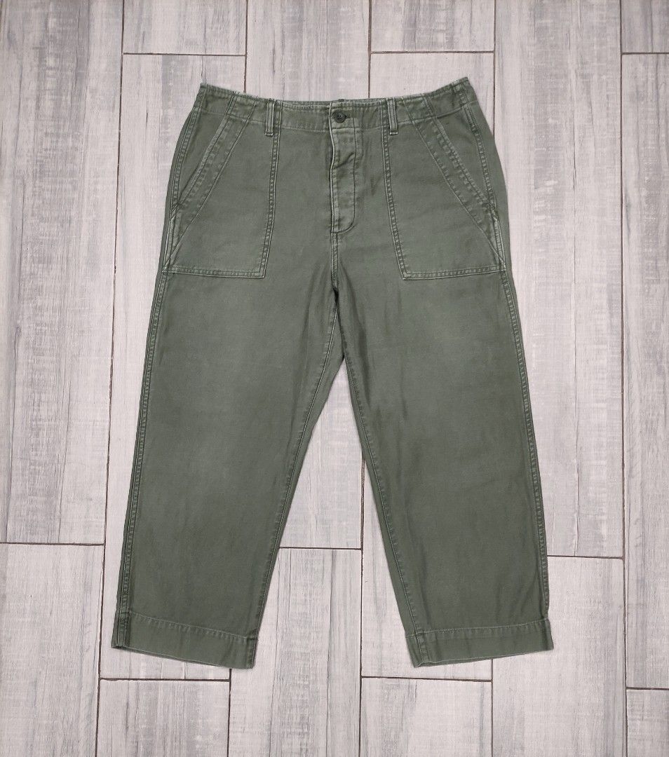 GAP Fatigue Baker Pants, Men's Fashion, Bottoms, Trousers on Carousell