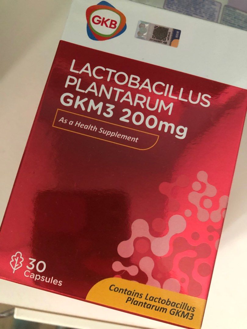GBK Lactobacillus Plantarum, Health & Nutrition, Health Supplements ...