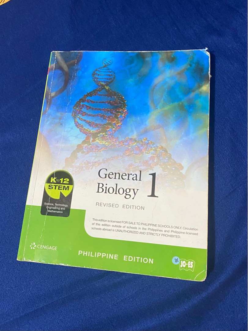 General Biology 1 (Cengage K-12), Hobbies & Toys, Books & Magazines ...