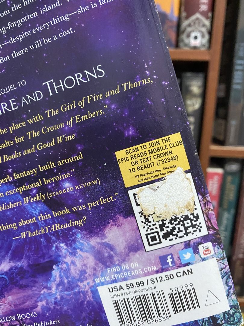 Girl of Fire and Thorns Series by Rae Carson, Hobbies & Toys, Books ...