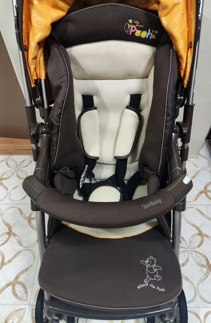 Gooebaby x Winnie the Pooh Baby Stroller, Babies & Kids, Going Out ...