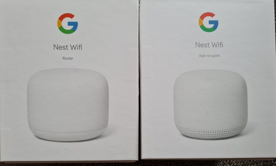 Google Nest Wifi Router and Add on Point, Computers & Tech, Parts & Accessories, Networking on ...
