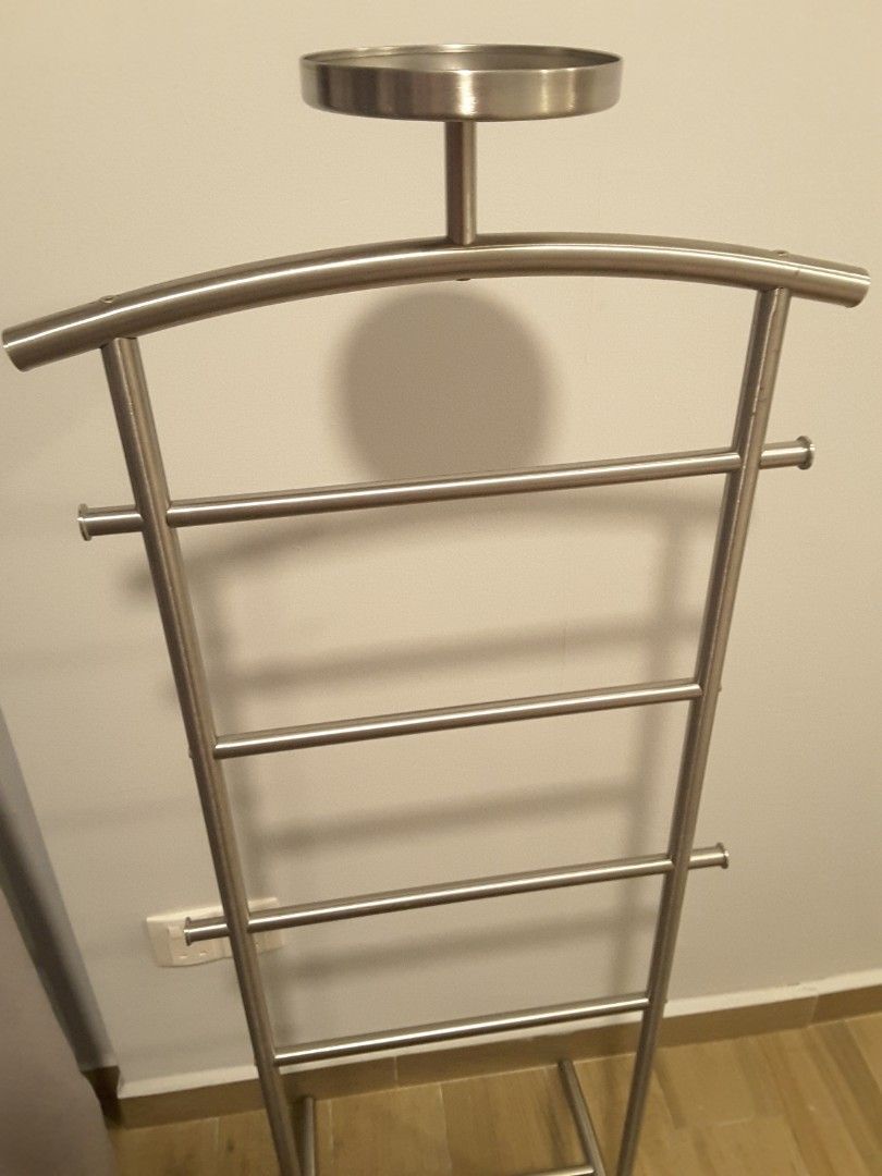 GRUNDTAL Ikea Valet stand, clothes rack stainless steel, 128 cm ...