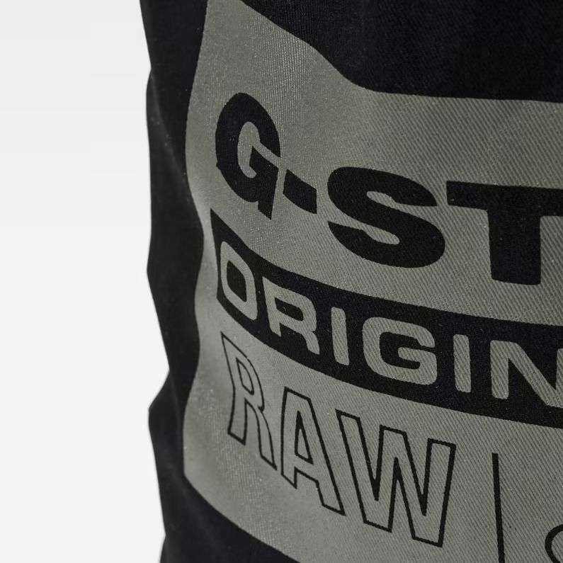 G-Star Original Raw Denim Canvas Tote Bag CANVAS SHOPPER unisex black ...