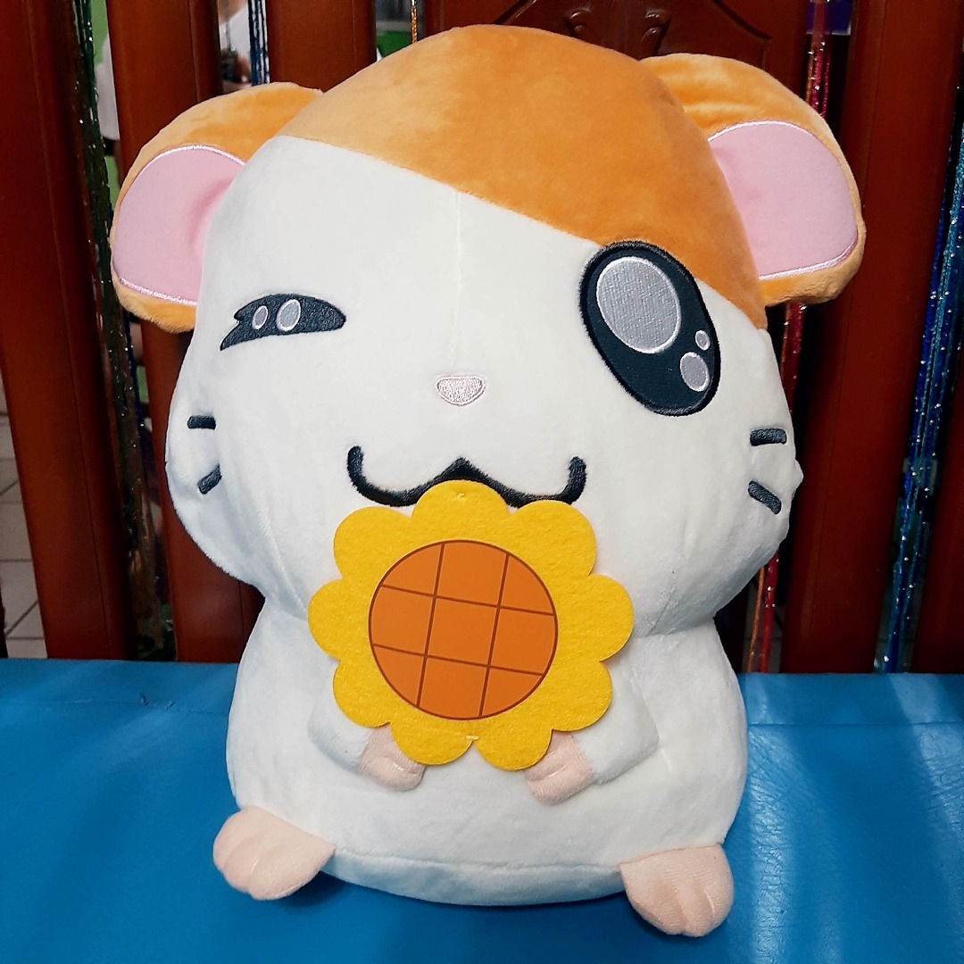 Hamtaro Tottoko Sunflower Plush, Hobbies & Toys, Toys & Games on Carousell
