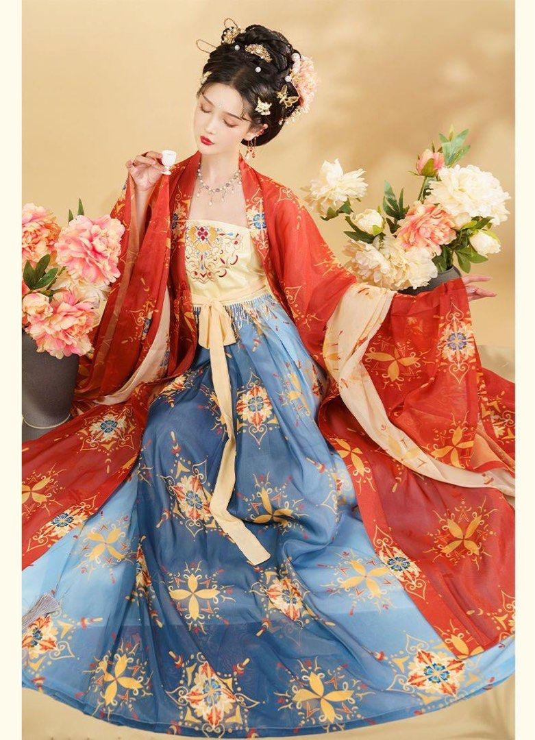 Hanfu Traditional Imperial China Gown Set, Women's Fashion, Dresses ...