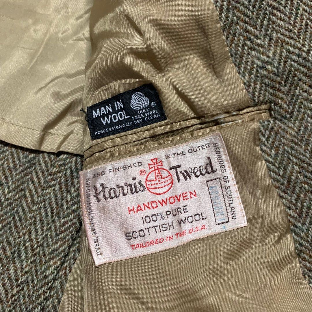 Harris Tweed, Men's Fashion, Activewear on Carousell