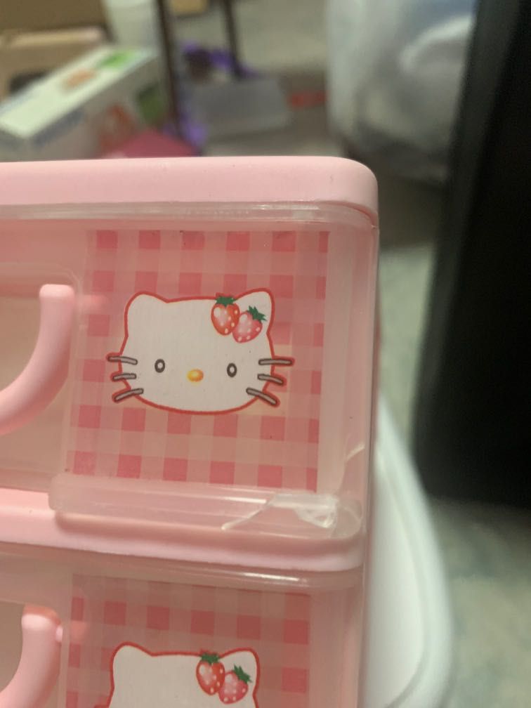 Hello kitty drawers, Furniture & Home Living, Home Improvement ...