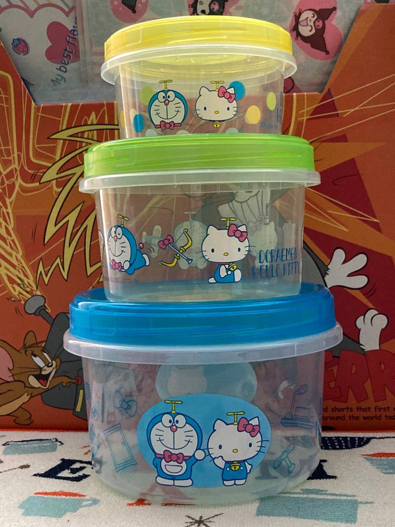 Hello Kitty x Doraemon, Hobbies & Toys, Toys & Games on Carousell