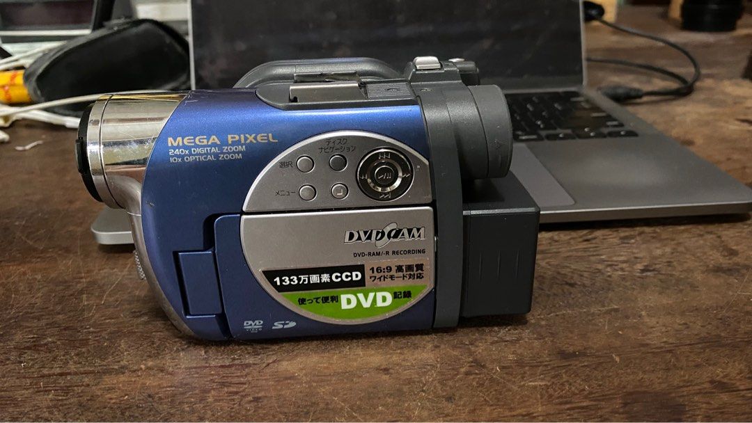 Hitachi Video Camera Mini DVD, Photography, Video Cameras on Carousell