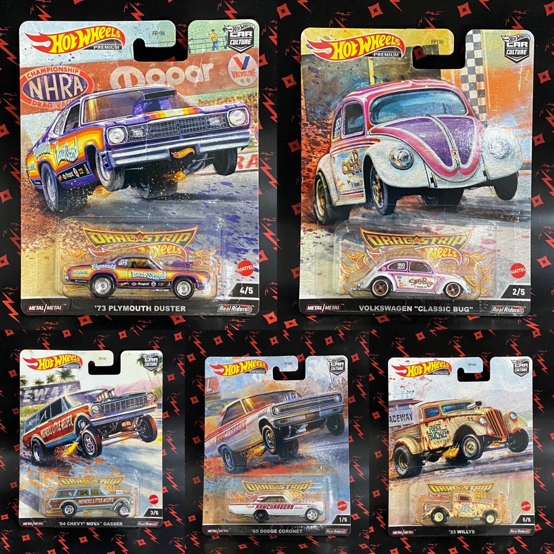 Hot Wheels Drag Strip Demons Hotwheels Dodge Coronet > VW Beetle ...