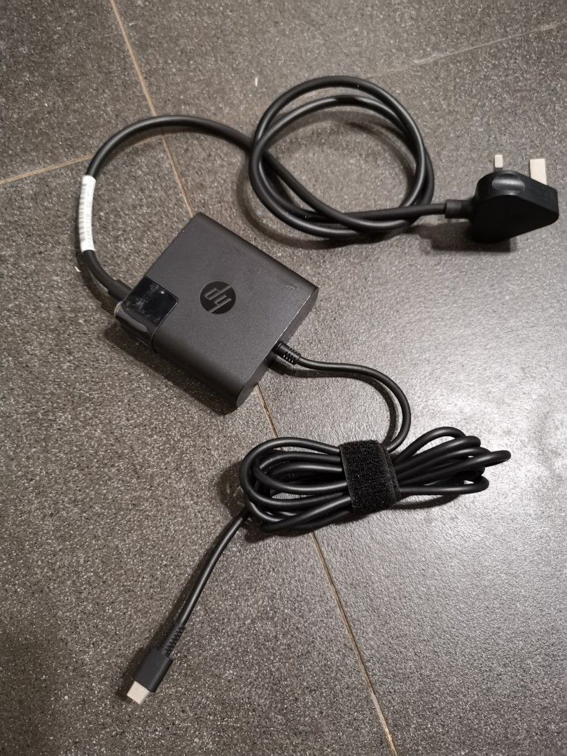 HP 65W USB C Power Adapter, Computers & Tech, Laptops & Notebooks on ...