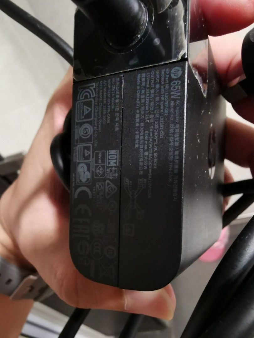 Hp 65w Usb C Power Adapter Computers And Tech Laptops And Notebooks On 6035