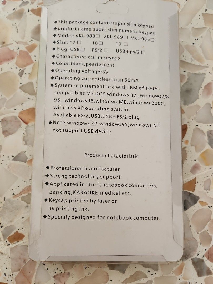 Ibm Numeric Keypad Computers And Tech Parts And Accessories Computer Keyboard On Carousell