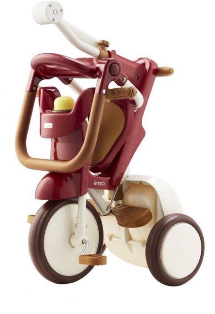 iimo 3 in 1 Foldable Kids Push Tricycle, Babies & Kids, Going Out, Strollers on Carousell