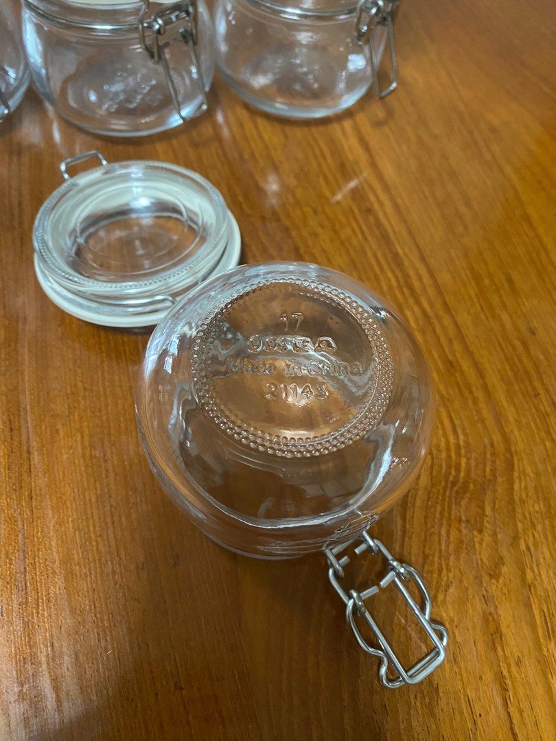 IKEA korken jar with lid, Furniture & Home Living, Kitchenware ...