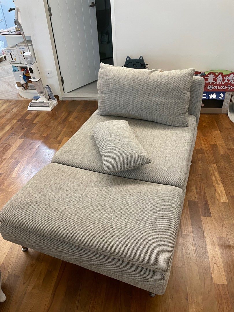 Ikea Soderhamn Chaise, Furniture & Home Living, Furniture, Sofas on ...