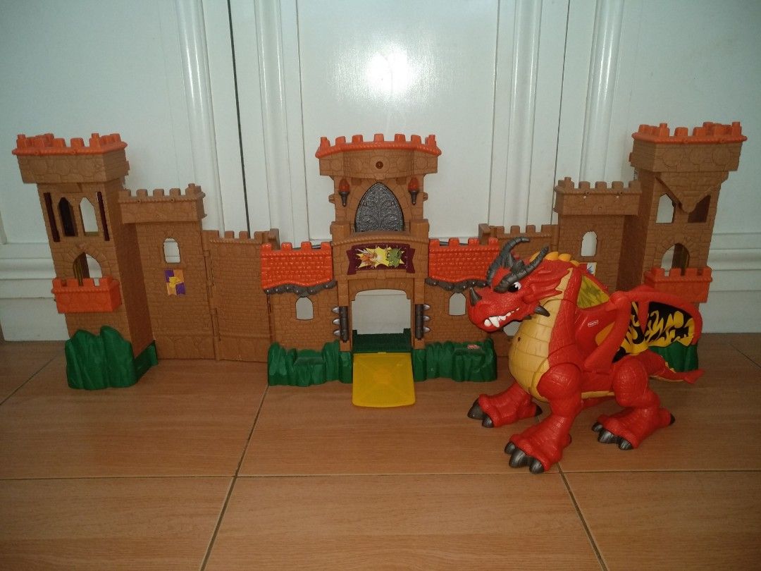 Imaginext Castle Dragon Set, Hobbies & Toys, Toys & Games on Carousell