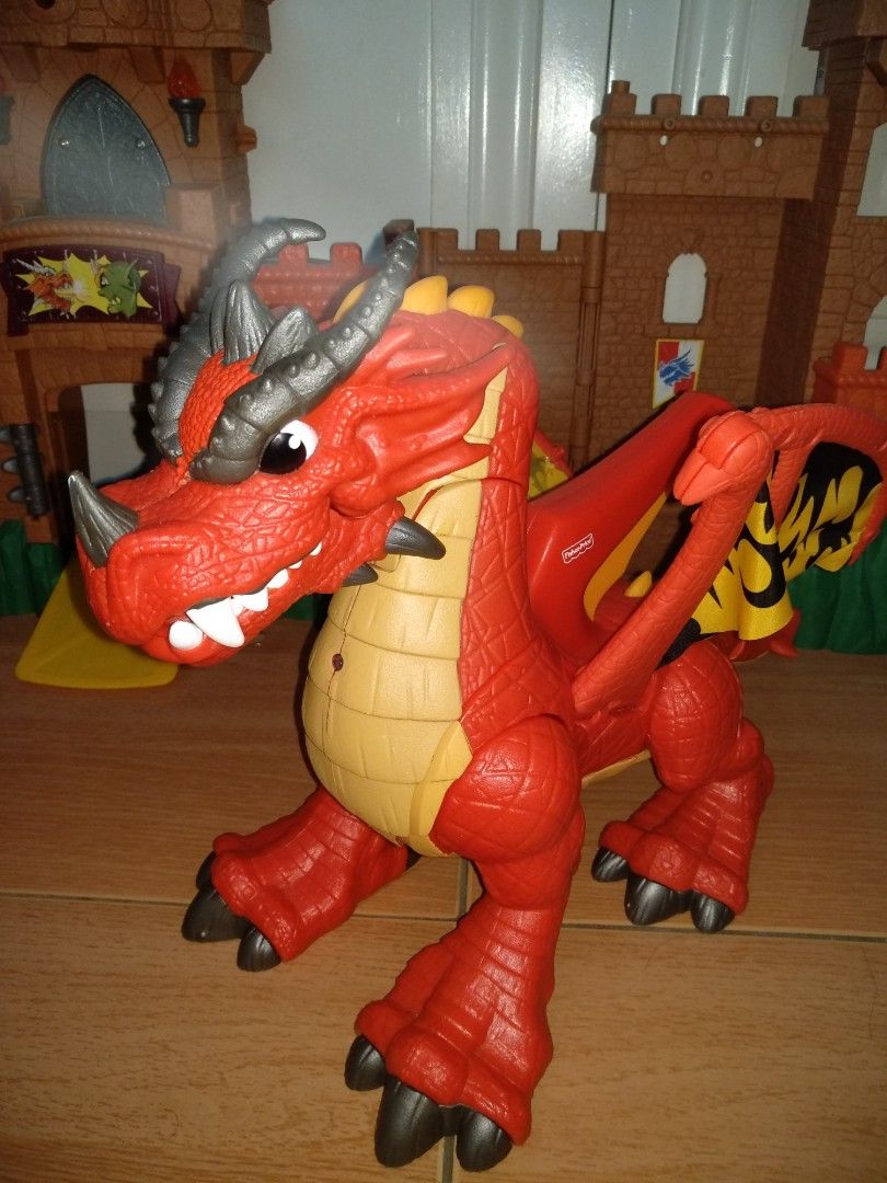 Imaginext Castle Dragon Set, Hobbies & Toys, Toys & Games on Carousell