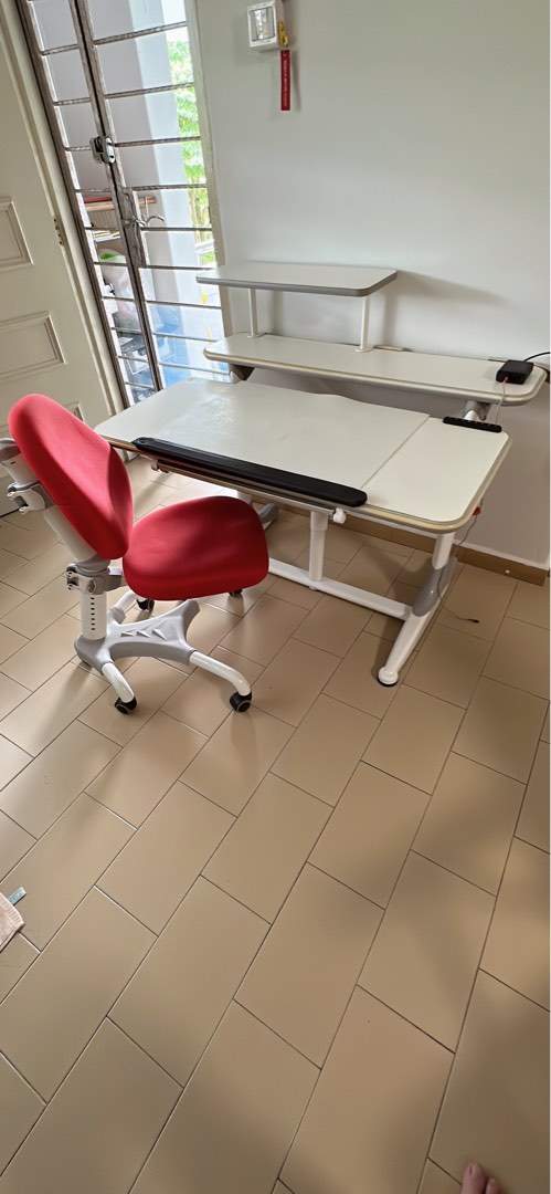 Impact Ergonomics Study Table w Chair $100, Furniture & Home Living ...