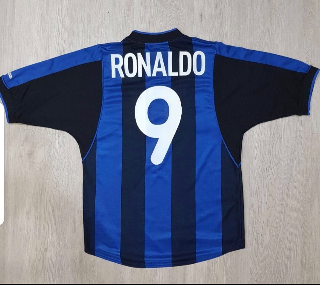 Inter Milan Ronaldo 2000 Retro/Vintage Jersey/Kit Soccer/Football, Men ...