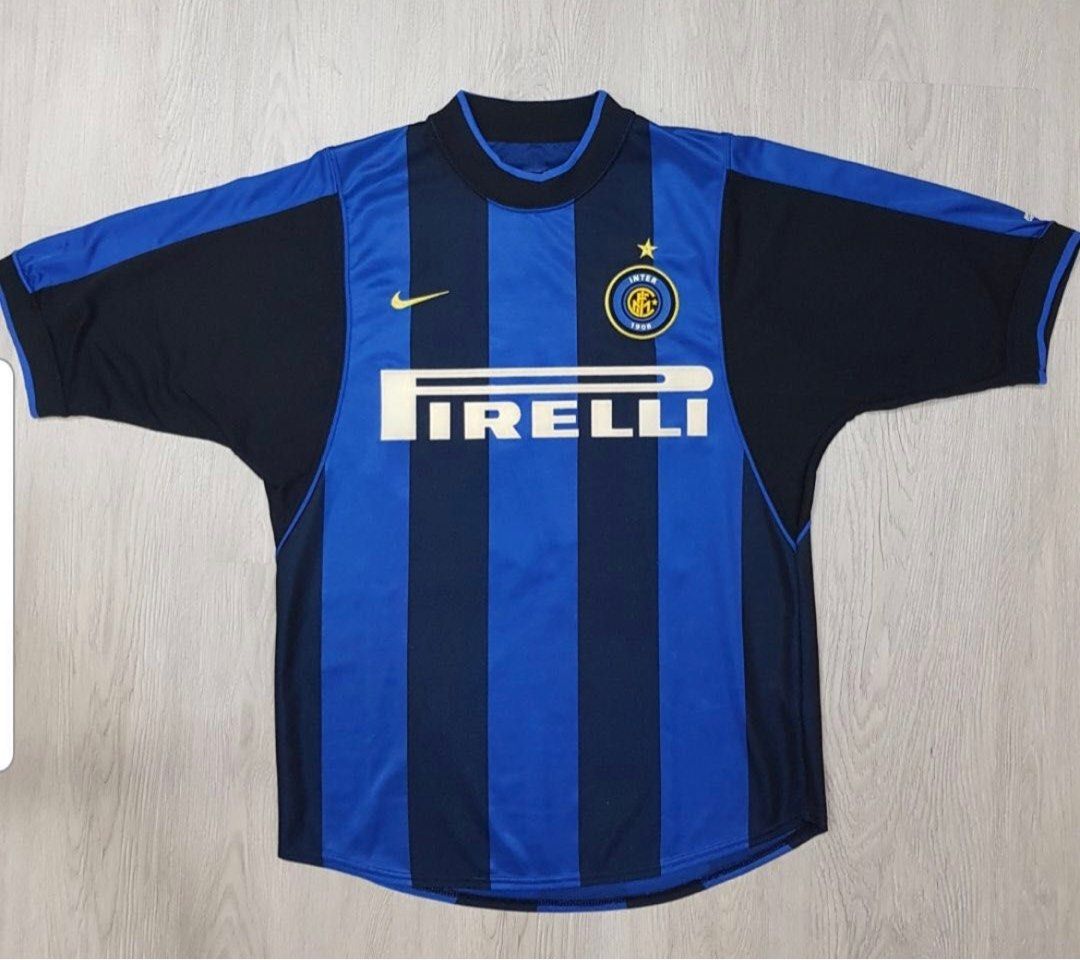Inter Milan Ronaldo 2000 Retro/Vintage Jersey/Kit Soccer/Football, Men ...
