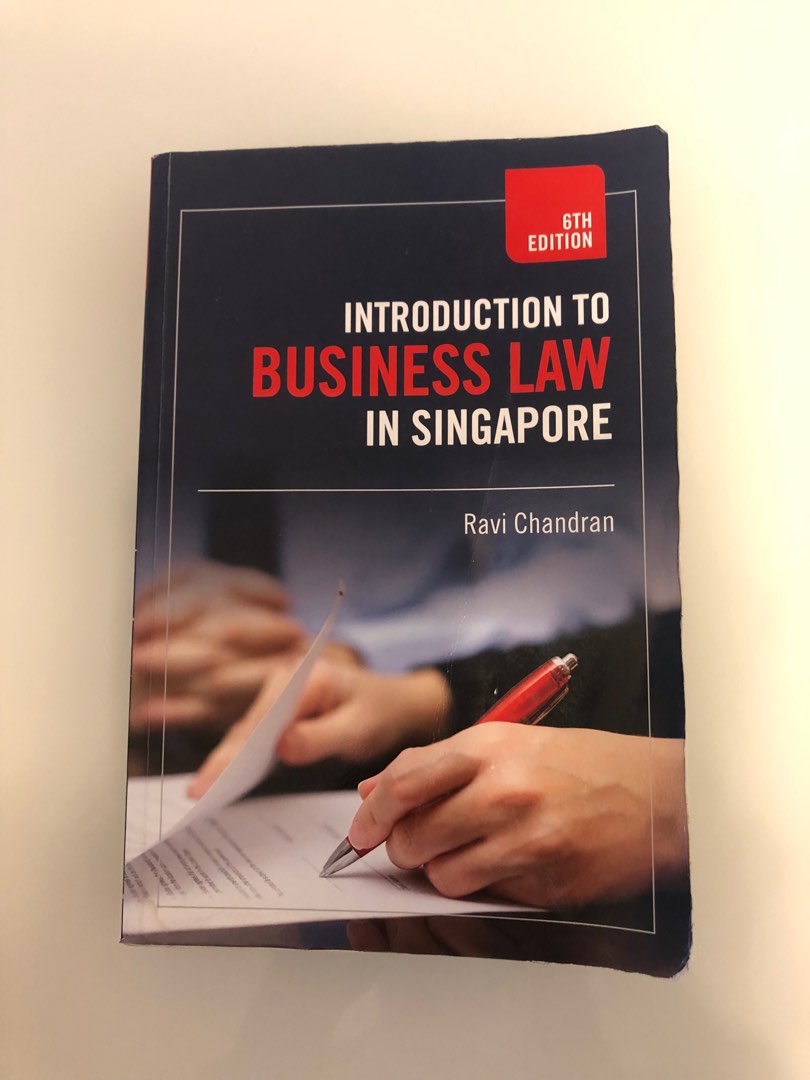 Introduction to Business Law in Singapore 6th edition by Ravi Chandran ...