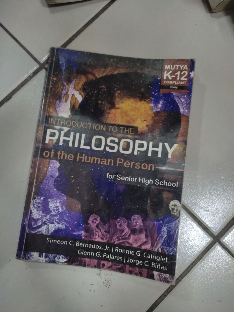 introduction to the philosophy of the human person Senior High Book, Hobbies & Toys, Books ...
