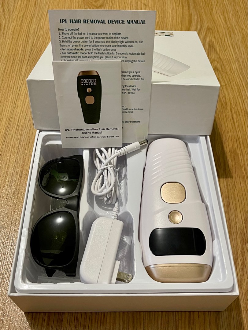 IPL Hair Removal Device, Beauty & Personal Care, Bath & Body, Hair ...