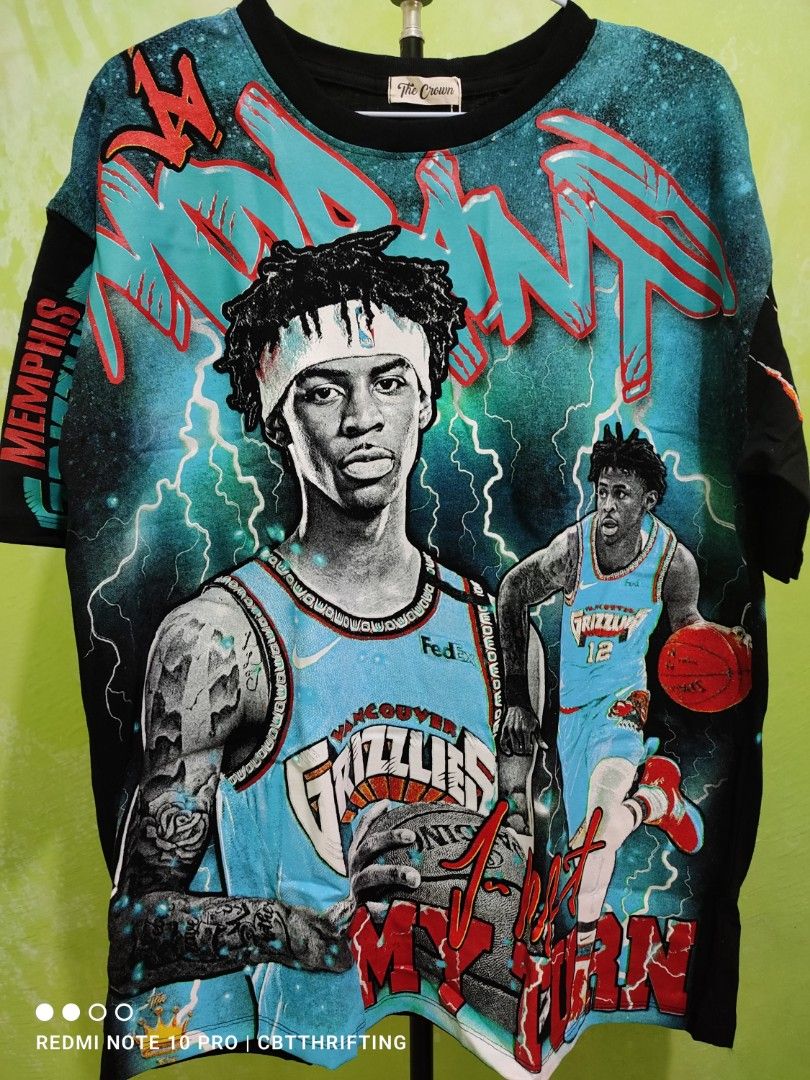 Ja Morant NBA T Shirt, Men's Fashion, Tops & Sets, Tshirts & Polo ...