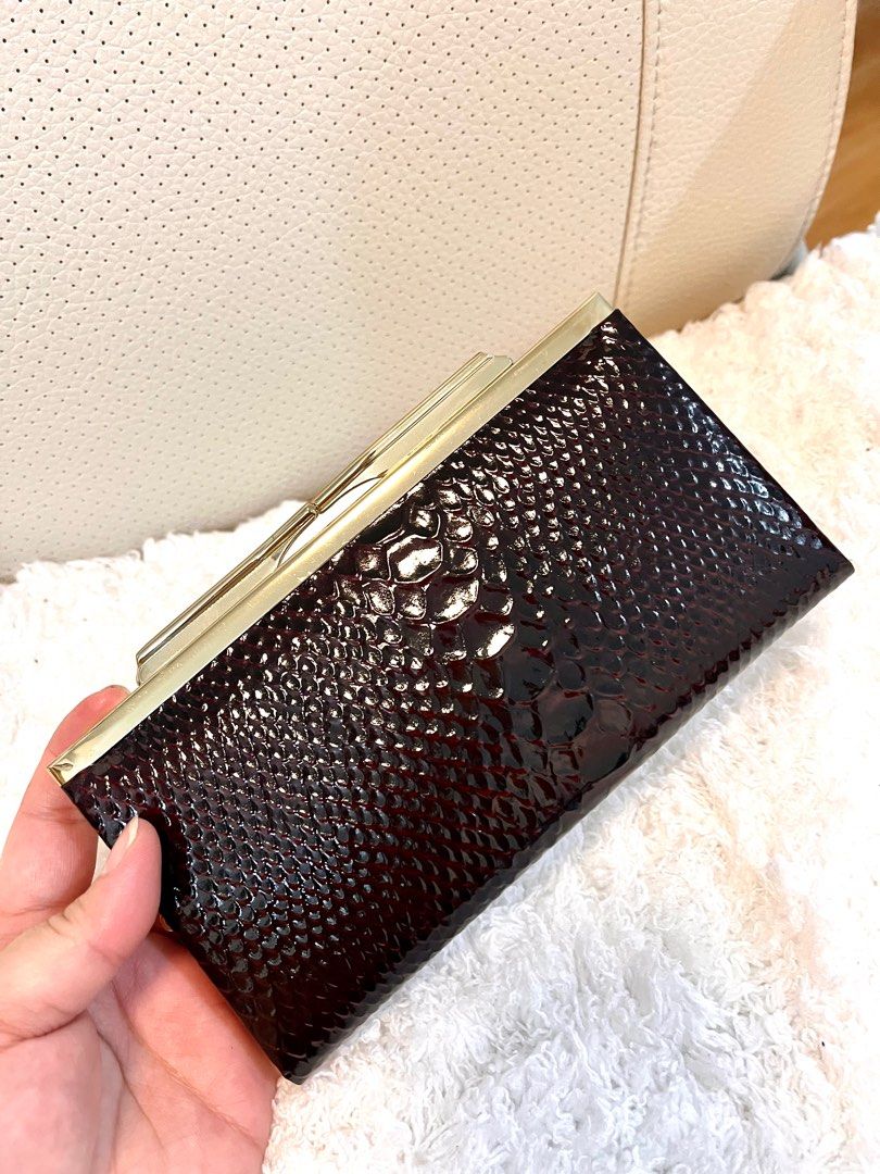 Japan Kisslock long wallet, Women's Fashion, Bags & Wallets, Wallets ...