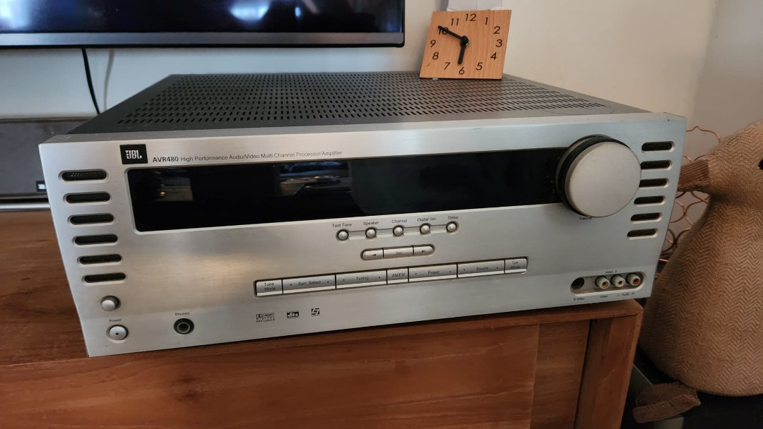 JBL AVR480 5.1 Channel (AV Dolby Digital Receiver (2004), Audio ...