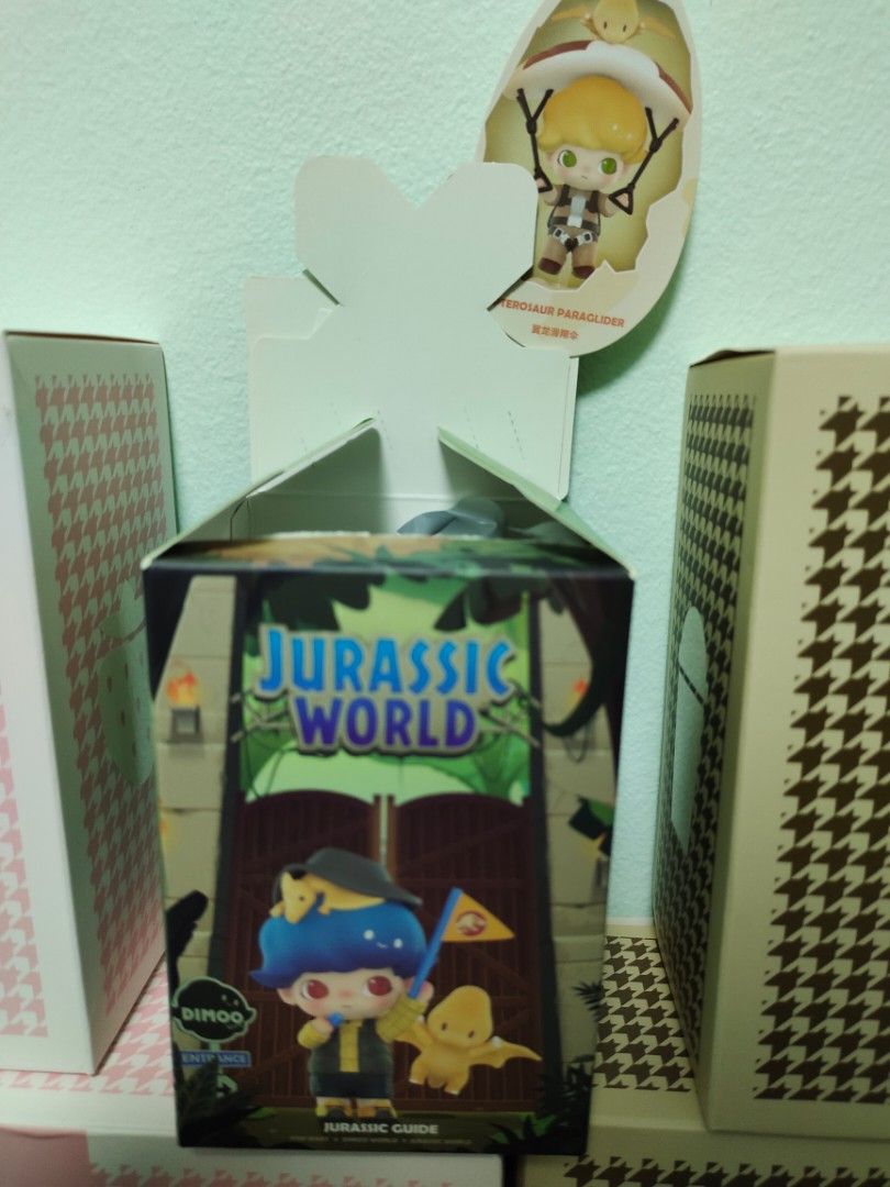 Jurassic world Dimoo popmart, Hobbies & Toys, Toys & Games on Carousell