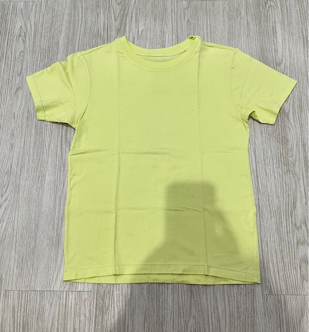 Kaos Polos Neon Uniqlo, Bayi & Anak, Baju Anak Laki-laki, 4 hingga 7 ...