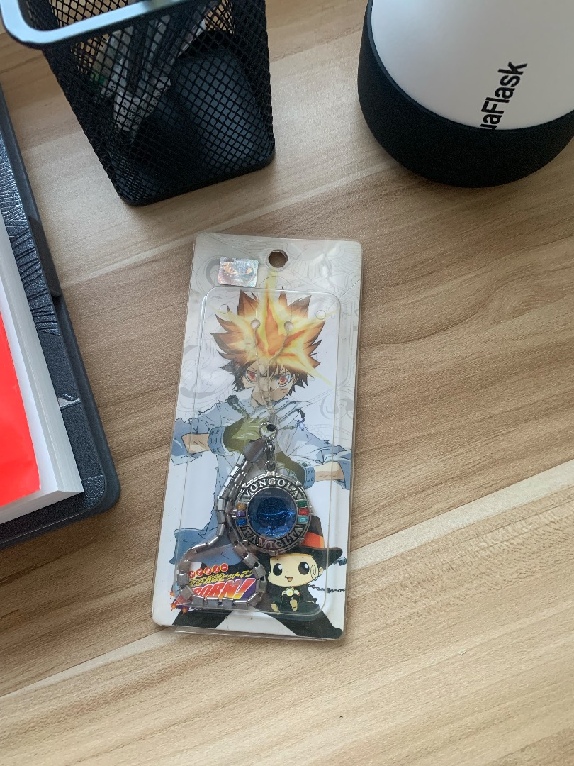 Katekyo Hitman Reborn Vongola Famiglia Keychain from Comic Alley ...