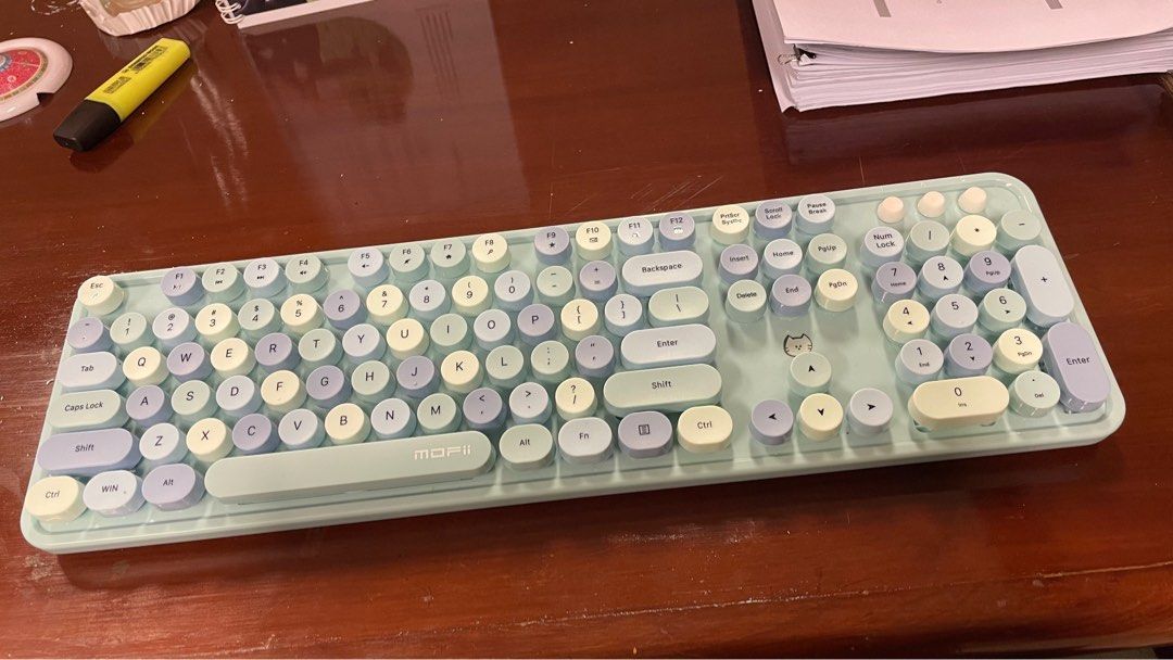 Keyboard Mofii Blue, Elektronik, Komputer, Lainnya di Carousell