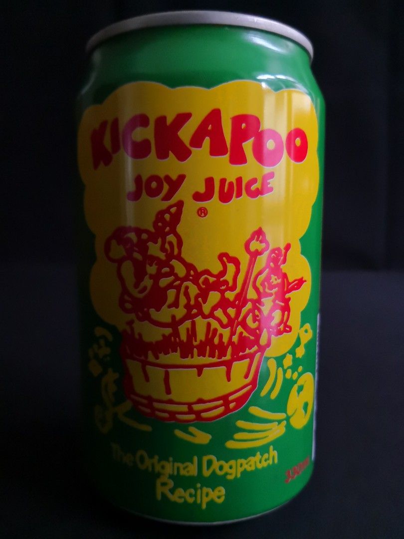 🇲🇾 Kickapoo Joy Juice (The Original Dogpatch Recipe) Vintage Aluminium ...